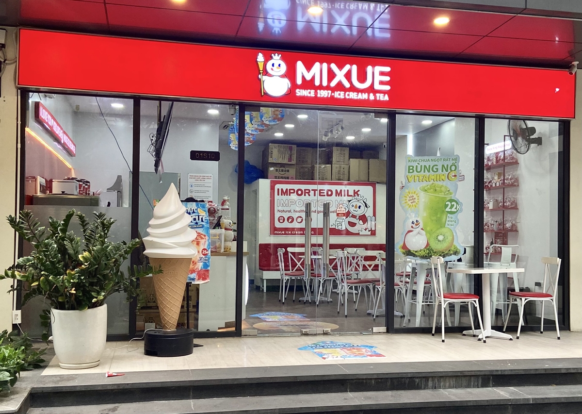 Mixue trở thành chuỗi F&B lớn nhất thế giới